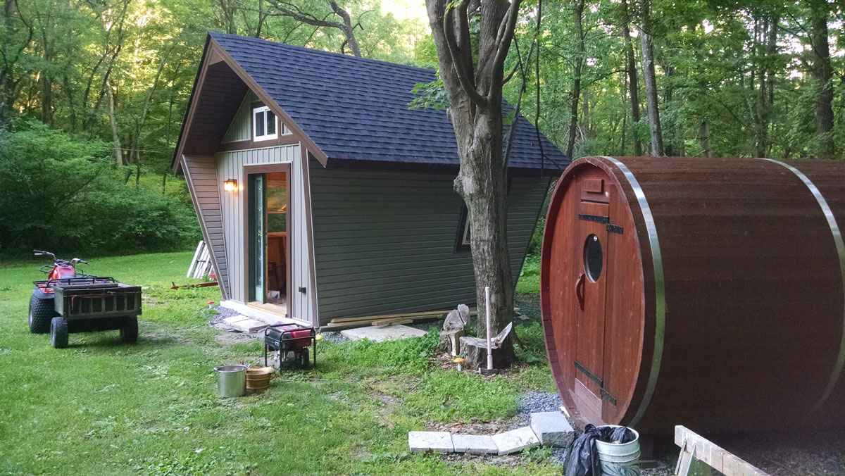 Pentagon Cabin Plans