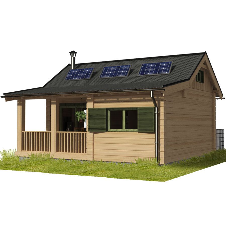 14x14 Rustic Log Cabin Plan How To Build A Log Cabin From Trees