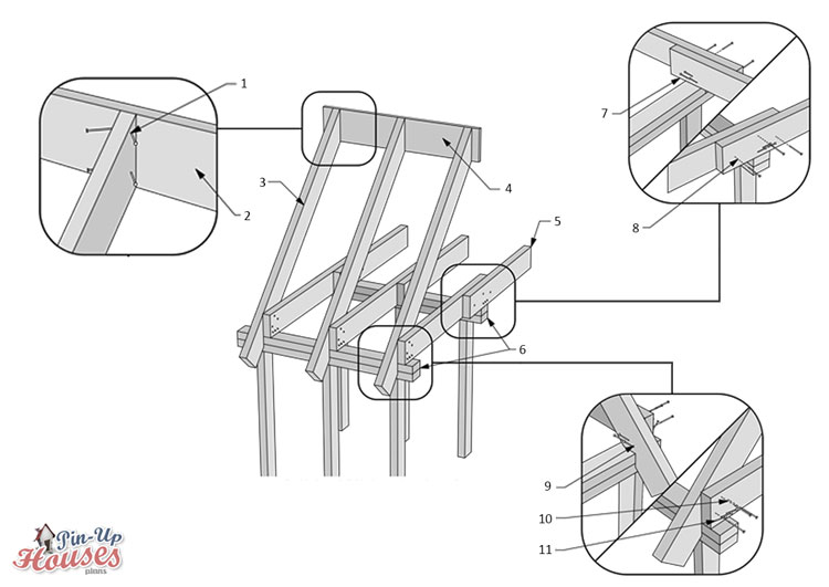 Metal Timber Frame Connectors Alumini Concealed Beam Connector