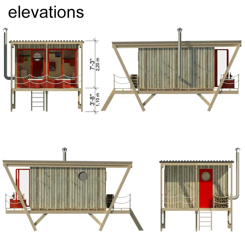 Elevated Tiny House Plans