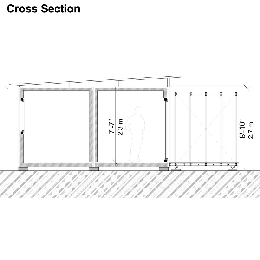 Cross Section Of Shipping Container 7 Shipping Container Roof Ideas